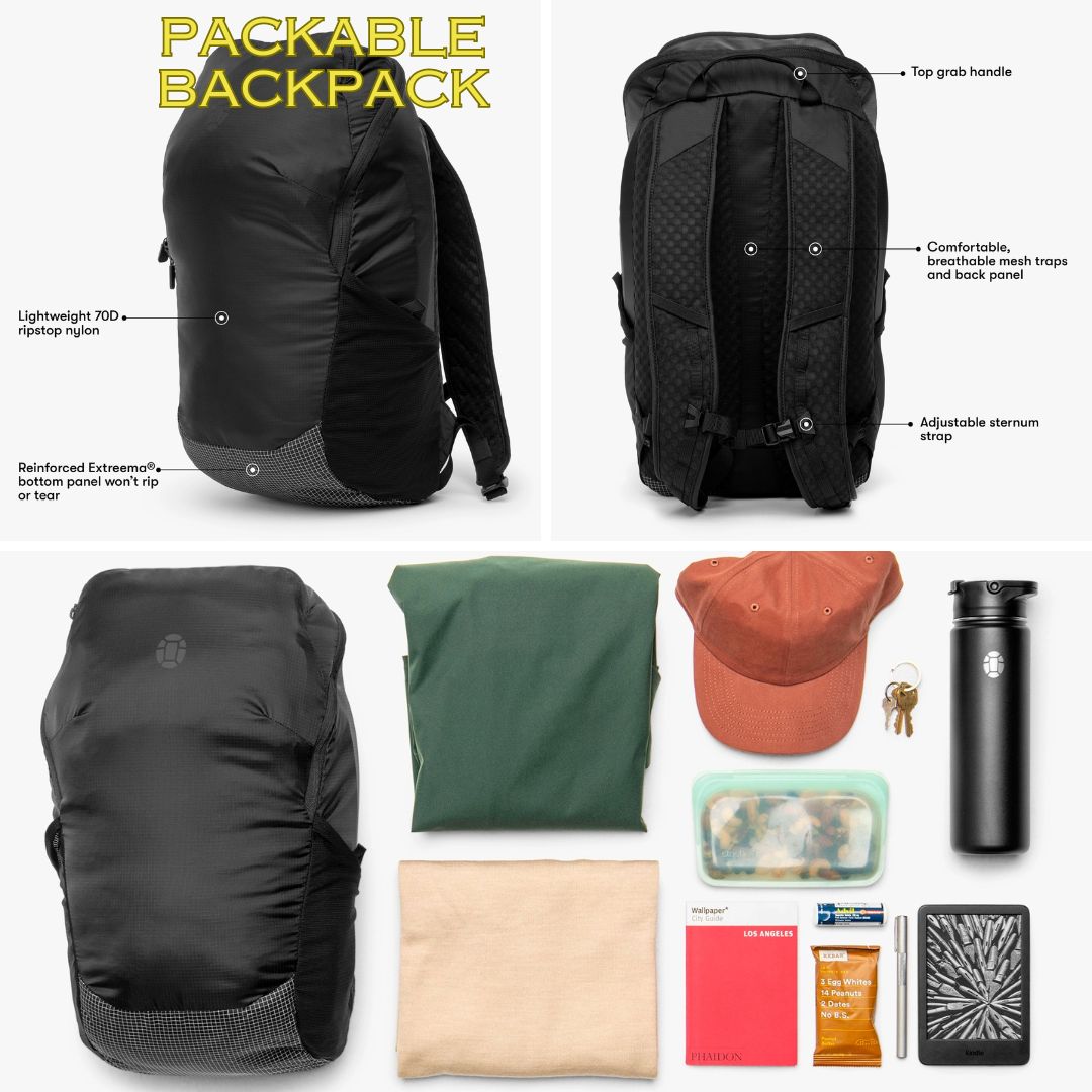 Top 9 Foldable Packable Backpacks | The Professional Hobo